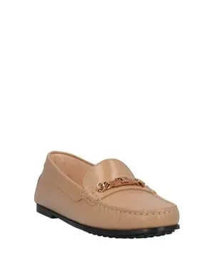 TOD'S Loafers In Leather With Appliqués - Pink
