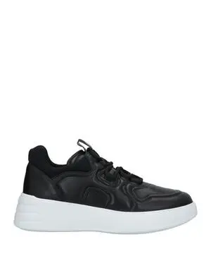 Hogan Leather Low-top Sneakers - Black
