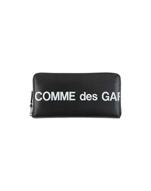 Comme Des Garçons Wallet Bovine Leather - Black