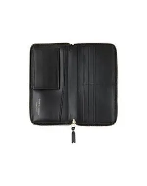 Comme Des Garçons Wallet Bovine Leather - Black