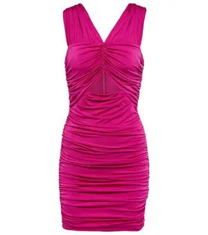 LoveShackFancy Bayana Ruched Minidress
