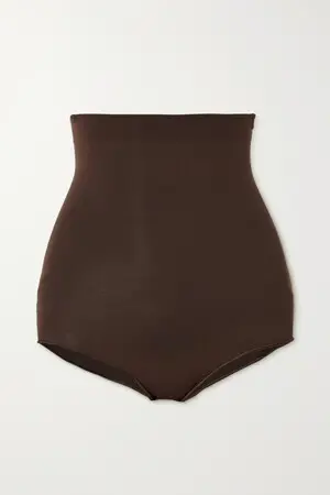SKIMS Core Control High Waist Briefs - Brown
