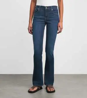 7 For All Mankind Bair Bootcut Jeans - Blue