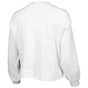 LUSSO Los Angeles Lakers Lola Ball And Chain Pullover Sweatshirt