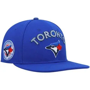 PRO STANDARD Toronto Blue Jays Stacked Logo Snapback Hat