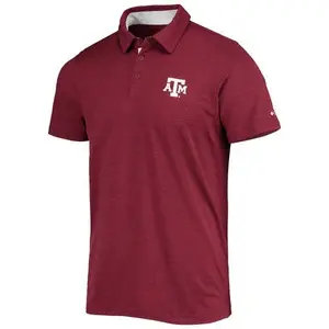 Columbia Texas A&m Aggies Tech Trail Omni-shade Polo