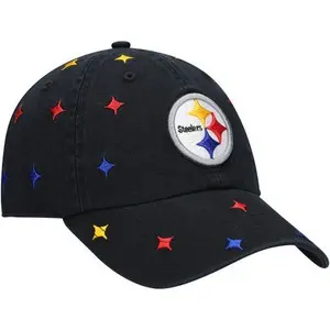 '47 Pittsburgh Steelers Multi Confetti Clean Up Adjustable Hat
