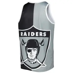 Mitchell & Ness Bo Jackson /silver Las Vegas Raiders Retired Player Graphic Tank Top