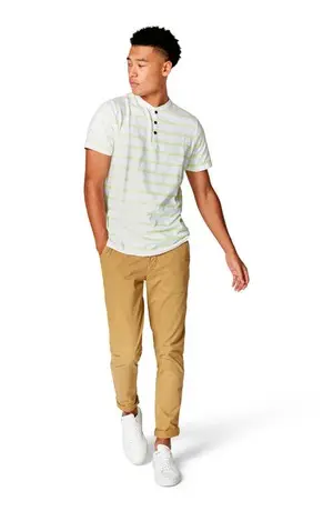 Good Man Brand Razor Slim Fit Stripe Henley