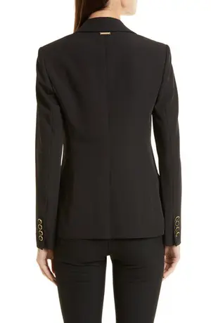 MILLY Cady Avery One-button Blazer - Black