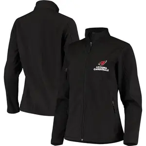 DUNBROOKE Arizona Cardinals Full-zip Sonoma Softshell Jacket - Black