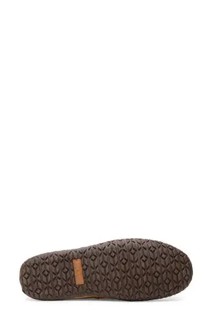 Minnetonka Tobie Water-resistant Shearling-lined Slippers - Brown