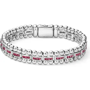 Lagos Caviar Spark Link Bracelet - Silver