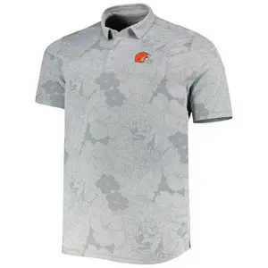 Tommy Bahama Cleveland Browns Big & Tall Miramar Blooms Polo
