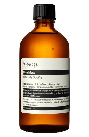 Aesop Breathless Botanical Massage Oil At Nordstrom None