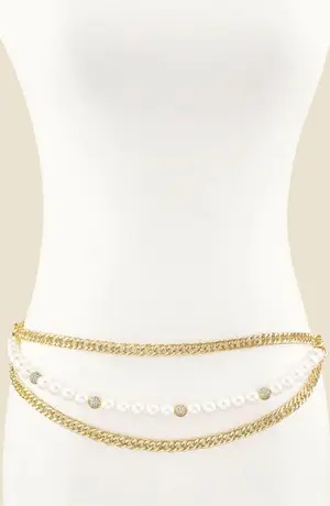 Ettika Layered Belly Chain
