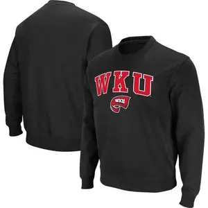 COLOSSEUM Western Kentucky Hilltoppers Arch Over Logo Pullover Sweatshirt - Black
