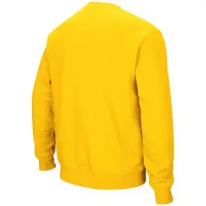 COLOSSEUM Michigan Wolverines Arch & Logo Crew Neck Sweatshirt