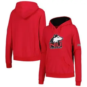 STADIUM ATHLETIC Northern Illinois Huskies Big Logo Pullover Hoodie - Red
