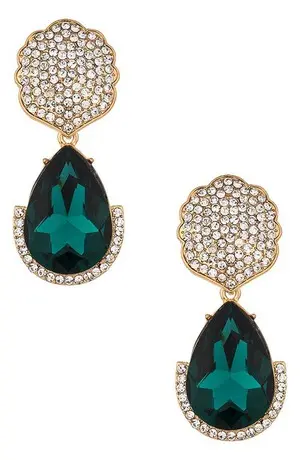Ettika Pavé Statement Earrings
