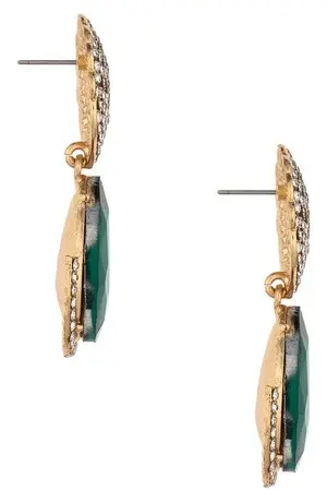 Ettika Pavé Statement Earrings