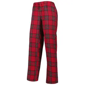 CONCEPTS SPORT Arizona Cardinals Badge T-shirt And Plaid Pants Sleep Set - Cardinal