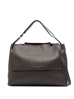 Orciani Sveva Leather Tote Bag