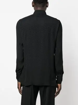 TOM FORD Polka-dot Long-sleeve Shirt