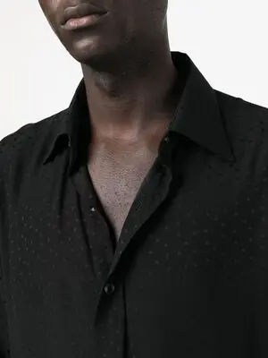TOM FORD Polka-dot Long-sleeve Shirt
