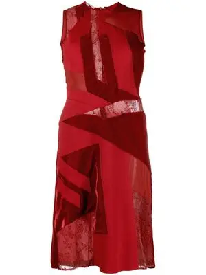 Stella McCartney Patchwork Sleeveless Dress