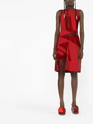 Stella McCartney Patchwork Sleeveless Dress
