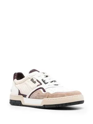 Rhude Logo-patch Sneakers - White