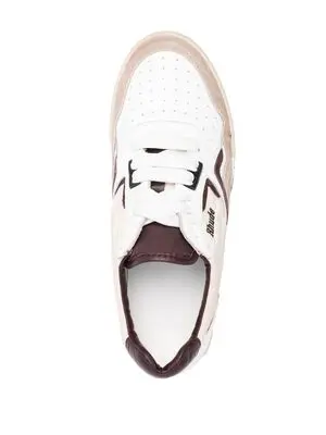 Rhude Logo-patch Sneakers - White