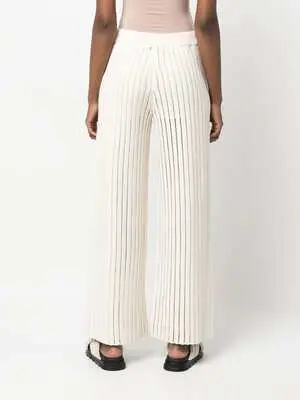 Fabiana Filippi Ribbed Wide-leg Trousers