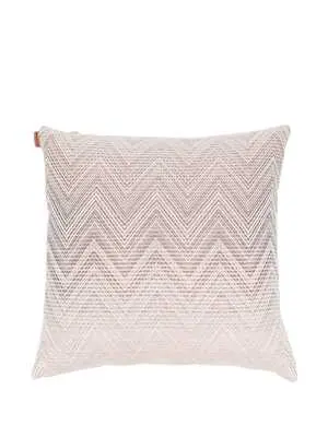 Missoni Zigzag-pattern Wool Cushion