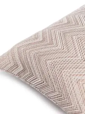 Missoni Zigzag-pattern Wool Cushion