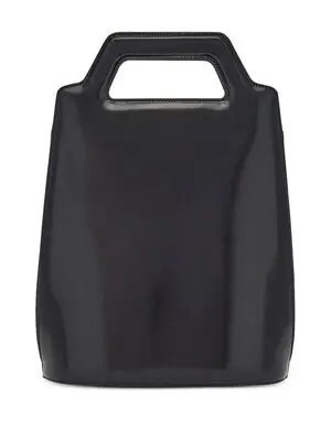 FERRAGAMO Wanda Calf Leather Tote Bag