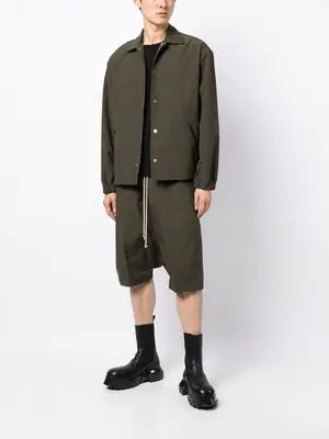 Rick Owens Drop-crotch Bermuda Shorts