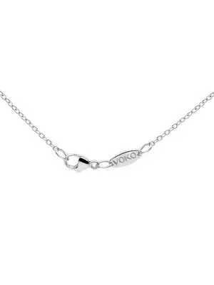 Yoko London 18kt White Gold Diamond And Pearl Necklace