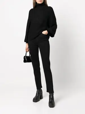RE/DONE High-rise Straight-leg Jeans