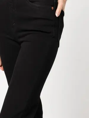 RE/DONE High-rise Straight-leg Jeans
