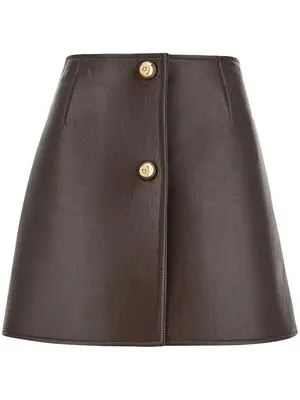 Ferragamo Button Detailed Skirts