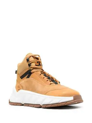 Timberland Suede Lace-up Sneaker Boots