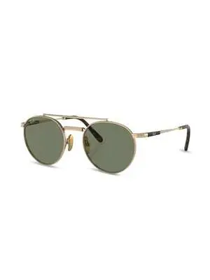 Ray-ban Round-frame Titanium Sunglasses
