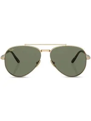 Ray-ban Pilot-frame Sunglasses - Gold
