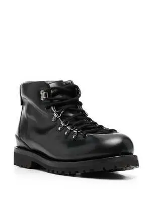 BUTTERO® Lace-up Ankle Boots - Black