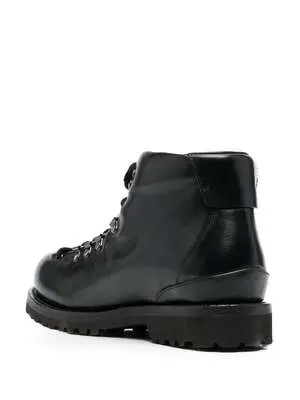 BUTTERO® Lace-up Ankle Boots - Black