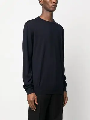JIL SANDER Crew-neck Jumper - Blue