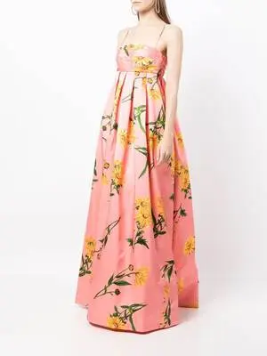 LEO LIN Marguerite Rose Maxi Dress