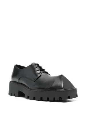 Balenciaga Rhino Derby Shoes - Black | Editorialist